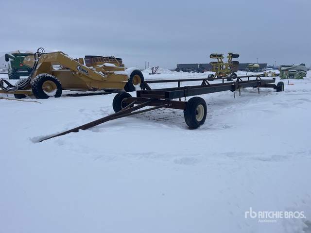 Custom Built 40 ft Header Transport Trailer | Ritchie Bros. Auctioneers