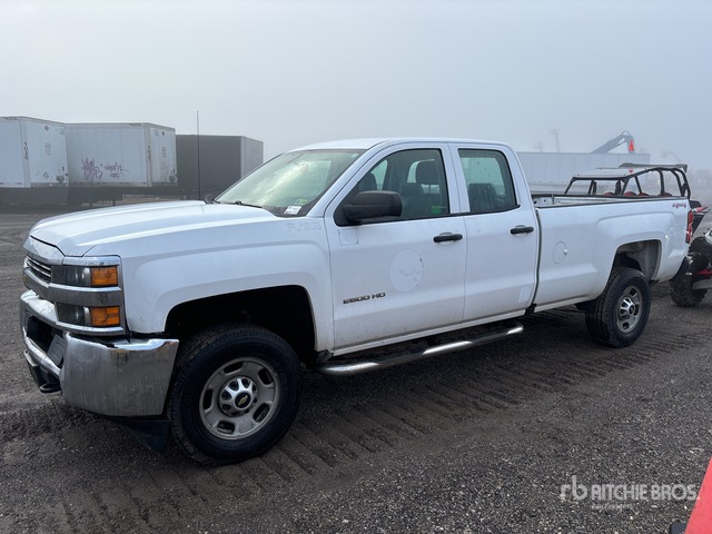 2017 Chevrolet Silverado 2500 HD 4x4 Extended Cab Pickup (Inoperable ...