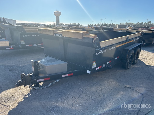 2025 Southland SL714-16K 14 ft T/A Dump Utility Trailer (Unused ...