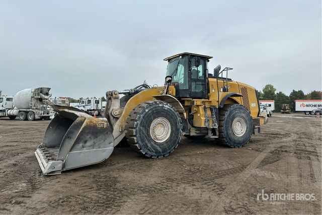 2015 Cat 980M High Lift Wheel Loader | Ritchie Bros. Auctioneers