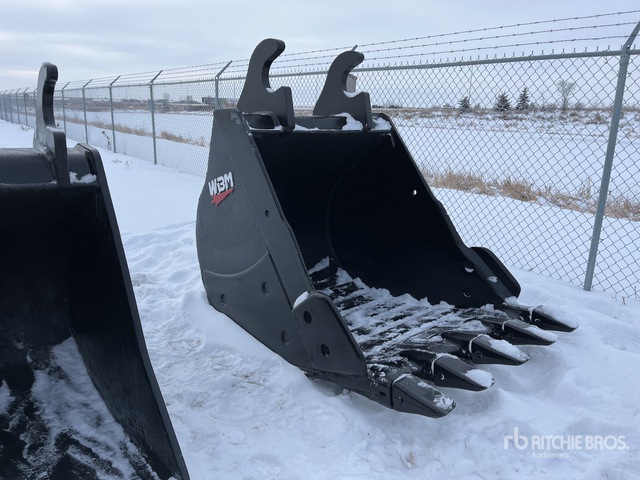 WBM 54 in Q/C Digging Excavator Bucket - Fits WBM 450 Series | Ritchie ...