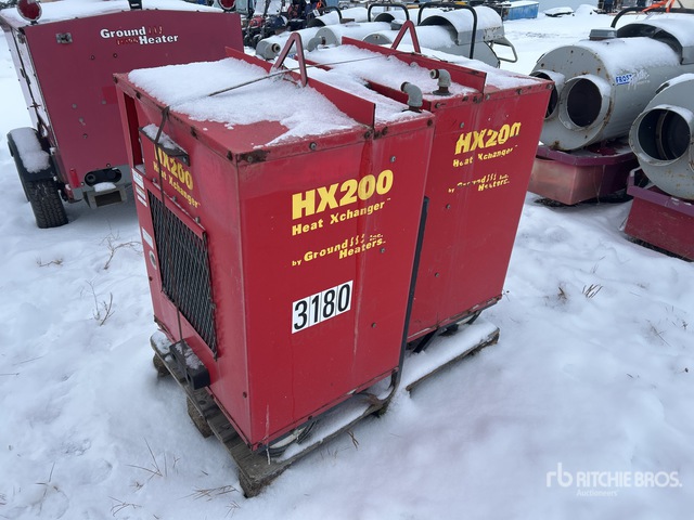 Quantity of (2) Ground Heaters Inc HX200 Heat Exchanger | Ritchie Bros ...