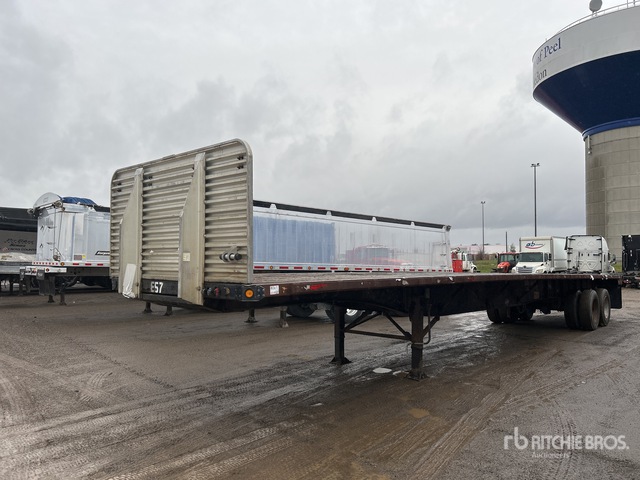 2003 Utility 48 ft T/A Flatbed Trailer | Ritchie Bros. Auctioneers