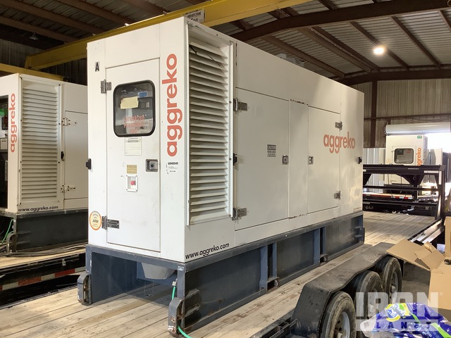 2012 Aggreko 168 kW Skid-Mounted Stand-By Generator Set (Inoperable) in ...
