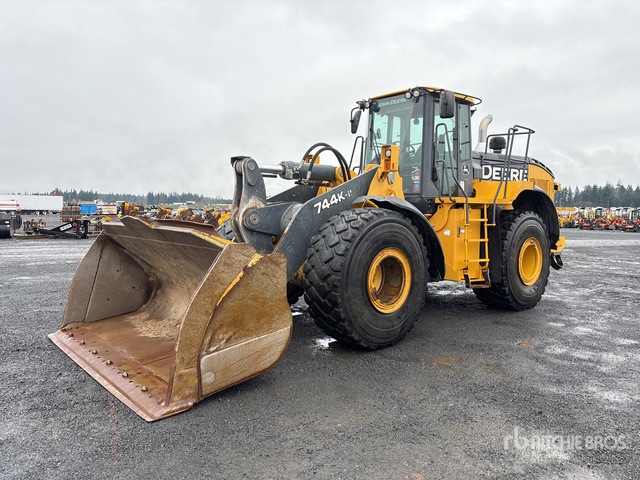 2017 John Deere 744K-II Wheel Loader | Ritchie Bros. Auctioneers