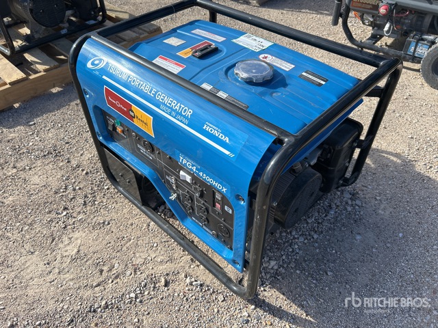 2019 Tsurumi TPG4-4500HDX 4.5 kW Portable Generator Set (Inoperable ...