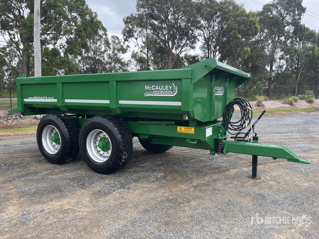 2024 McCauley Trailers 4 m Bogie/A Tipping Trailer (Unused) | Ritchie ...