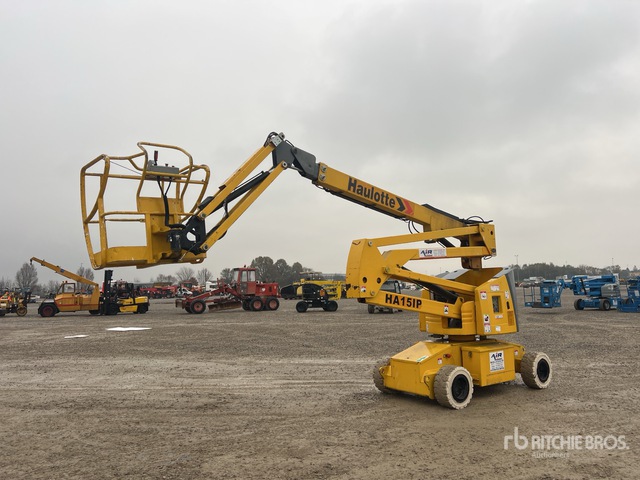 2007 Haulotte HA15IP Electric Articulating Boom Lift | Ritchie Bros. Auctioneers