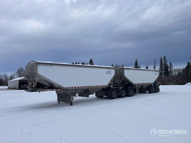 2020 Doepker Legacy 28 ft Tri/A Super B-Train Lead Grain Trailer ...