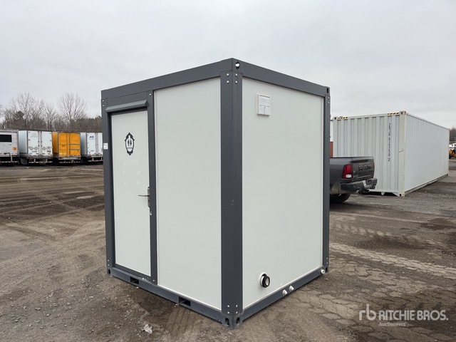 Bastone MR-BA-1P-SH 7 ft 1 in x 6 ft 3 in Portable Toilet (Unused ...