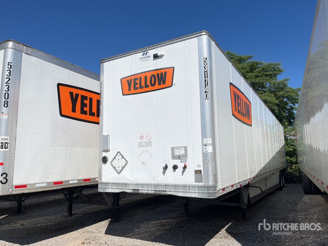 2020 Hyundai 53 ft x 102 in T/A Van Trailer | Ritchie Bros. Auctioneers