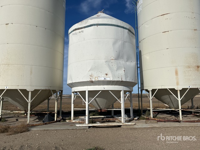 Trail-Rite FB100 +/- 100 ton Smooth Wall Hopper Grain Bin | Ritchie ...