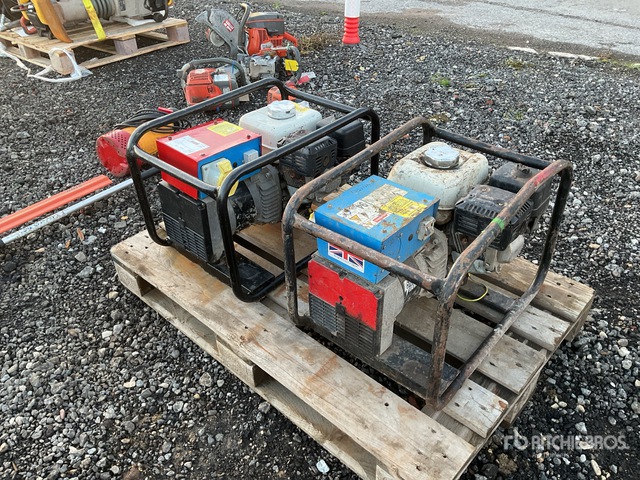 Quantity of (2) Stephill 2.2 kVA Skid-Mounted Portable Generator Set ...
