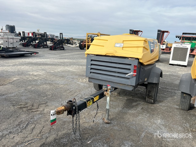 2017 Atlas Copco XAS185KD7 185 cfm Mobile Air Compressor | Ritchie Bros ...