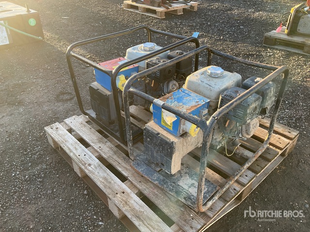 Quantity of (2) Stephill 5 kVA Skid-Mounted Portable Generator Set ...