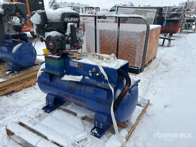 2022 Blue Viper Tools 4013H Skid-Mounted Air Compressor (Inoperable ...