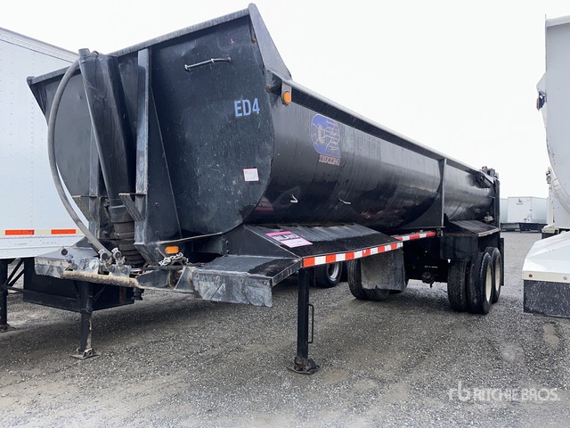 1986 Reliance 26 ft T/A Frameless End Dump Trailer | Ritchie Bros ...