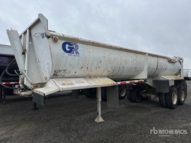 1994 Reliance 27 ft T/A Frameless End Dump Trailer | Ritchie Bros ...