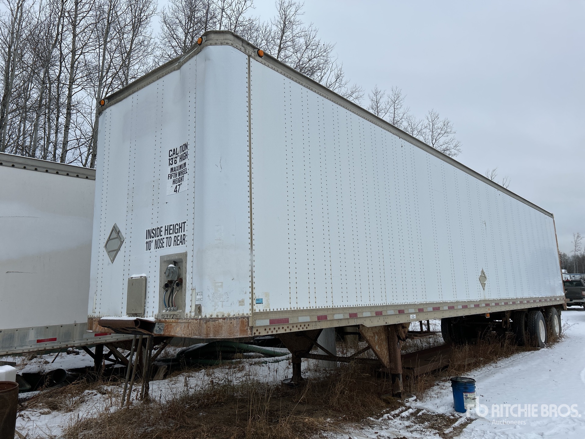 1993 Trailmobile 48 ft T/A Remolque de furgoneta | Ritchie Bros ...