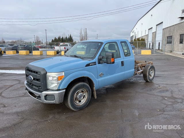2011 Ford F-250 4x2 Extended Cab Cab and Chassis | Ritchie Bros ...
