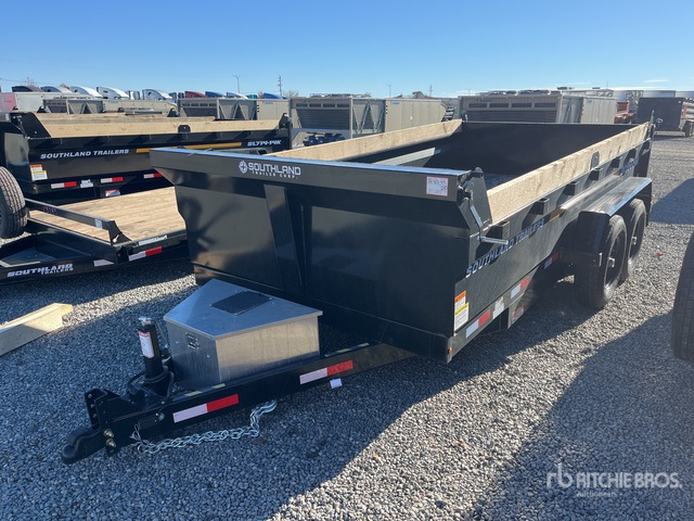 2025 Southland SL714-14K 14 ft T/A Dump Utility Trailer (Unused ...