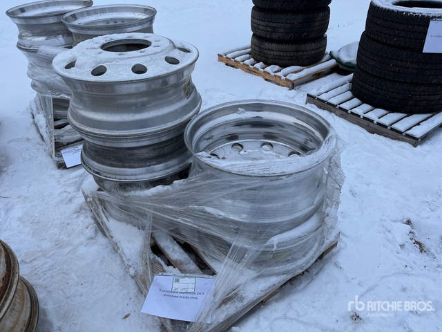 Quantity of (5) 24.5 Aluminum Rims | Ritchie Bros. Auctioneers
