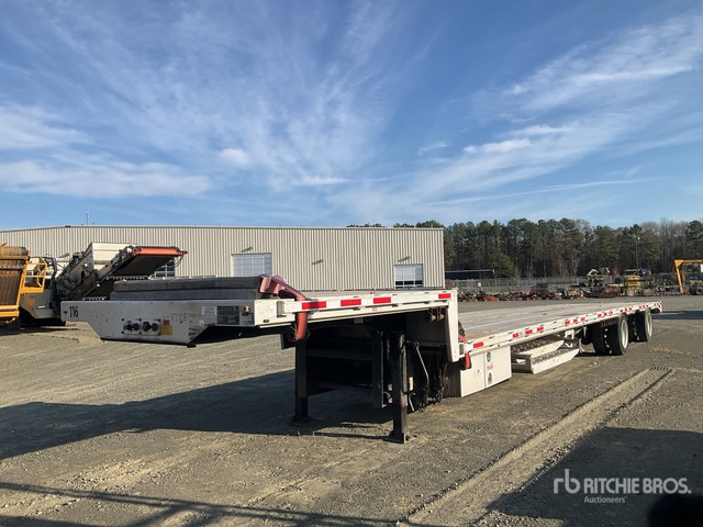 2015 Transcraft 53 ft T/A Spread Axle Step Deck Trailer | Ritchie Bros ...