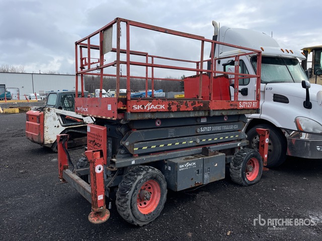 2012 Skyjack SJ7127 E-P 4x4 Dual Fuel Scissor Lift (Inoperable ...