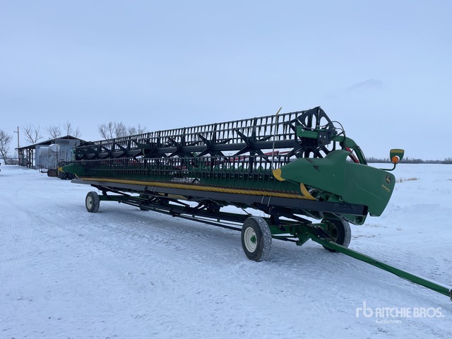 2017 John Deere 640FD 40 ft Flex Draper Combine Header | Ritchie Bros ...