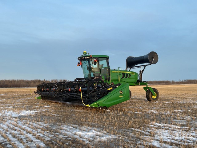 2014 John Deere W150 35 ft Swather Windrower | Ritchie Bros. Auctioneers