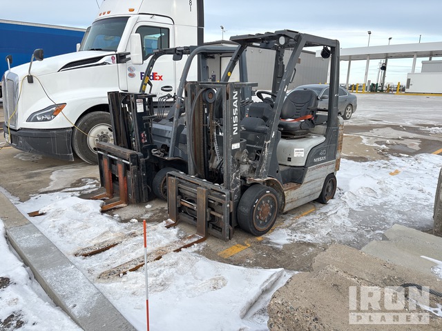 2012 (unverified) Nissan CF40LP 4000 lb Cushion Tire Forklift | Ritchie ...