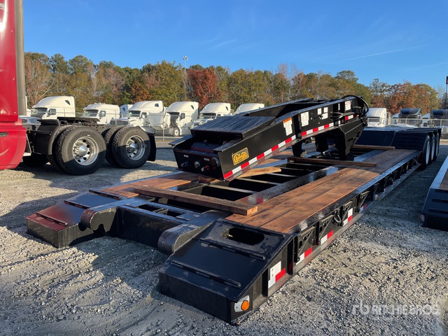 2024 Witzco RG-52 25000 lb Tri/A Removable Gooseneck Lowboy Trailer (Unused) | Ritchie Bros ...