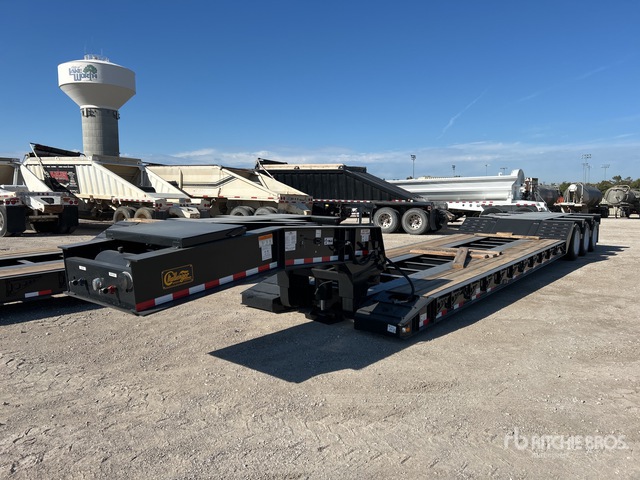 2024 Witzco RG-52 Challenger 52 ton Tri/A Removable Gooseneck Rimorchio ribassato (Unused ...