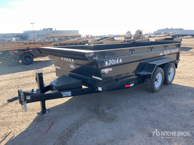 2025 Industrias America 7014 14 ft T/A End Dump Trailer | Ritchie Bros ...