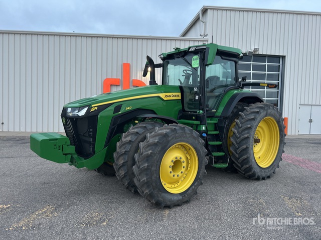 2022 John Deere 8R340 Tracteur agricole 4 roues motrices | Ritchie Bros ...