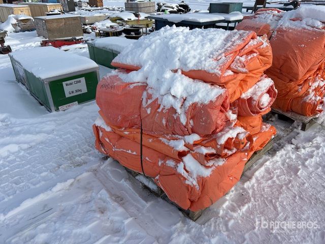 Quantity Of Insulated Winter Construction Tarps | Ritchie Bros. Auctioneers