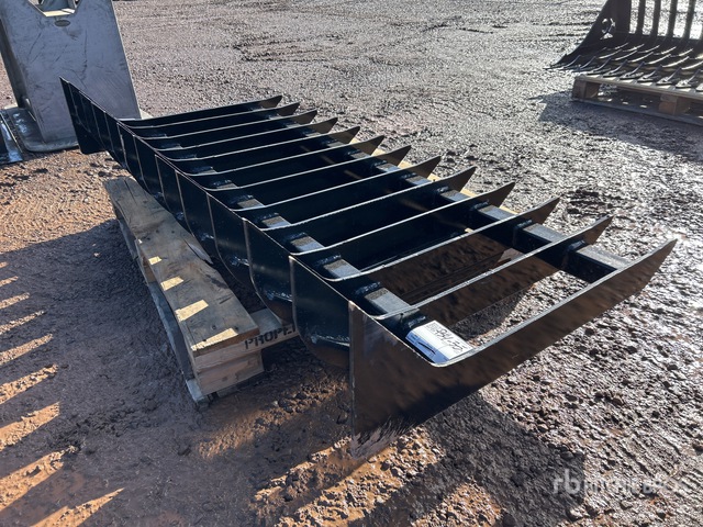 2024 Kit Containers QT-RR-70 72 in Skid Steer Root Rake (Unused ...