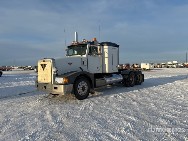 1992 Peterbilt 377 6x4 Cabeza Tractora Cabina Dormitorio | Ritchie Bros ...