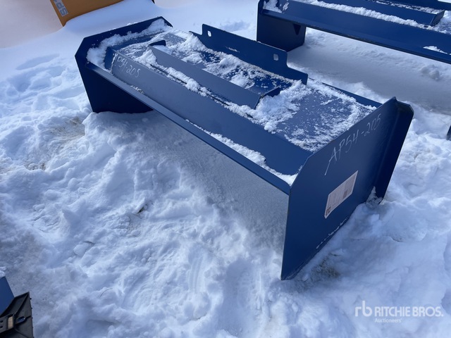 2024 Kit Containers MSS-SPE-4-23 48 in Mini Skid Steer Snow Pusher ...