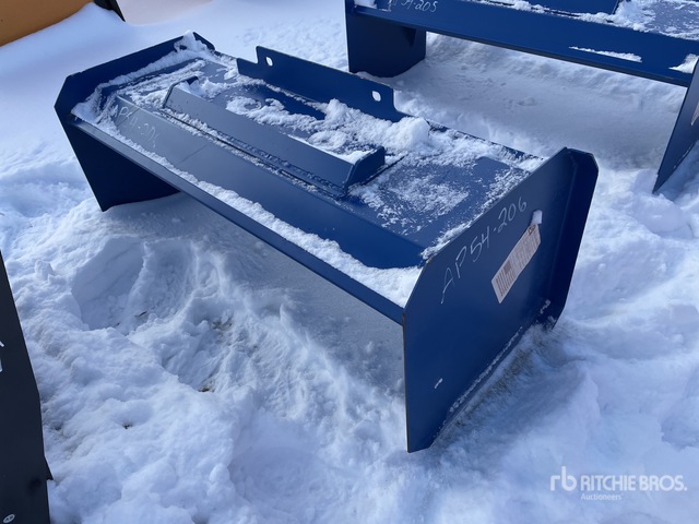 2024 Kit Containers MSS-SPE-4-23 48 in Mini Skid Steer Snow Pusher ...