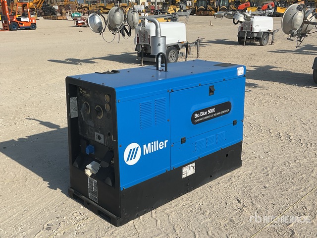 2010 Miller Big Blue 500X Skid-Mounted Engine Driven Welder | Ritchie ...