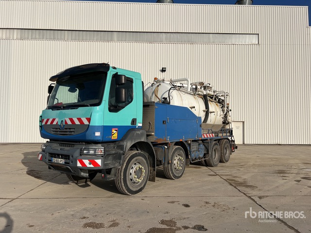1989 J Huwer HU2000 KD615 on 2007 Renault Kerax 410DXi 8x4 Camion ...