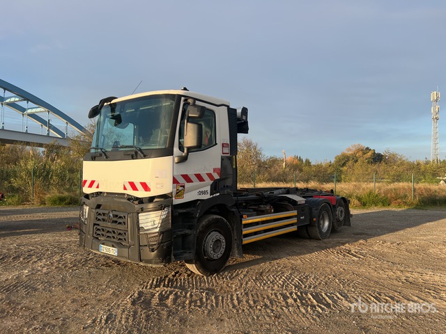 2016 Renault C430 6x2 Camion Ampliroll 6x2 Roll-Off Truck | Ritchie ...