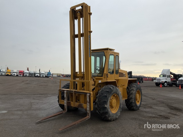 1999 Omega 442365 5000 lb 4x4x4 Rough Terrain Forklift | Ritchie Bros ...