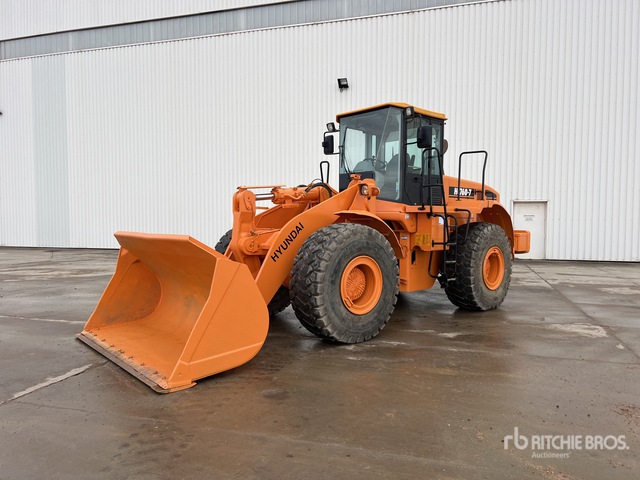 Hyundai HL760-7A Chargeuse Su Pneus Wheel Loader | Ritchie Bros ...