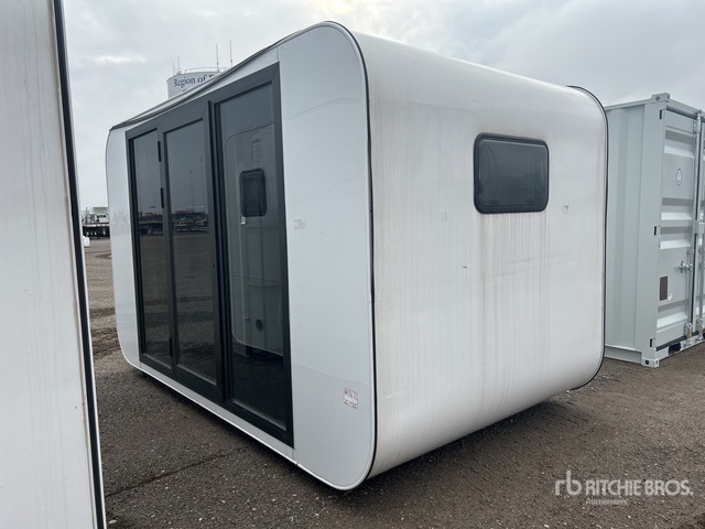 Bastone MH-4M-B 13 ft x 7 ft Prefab Tiny Cube Office (Unused) | Ritchie ...