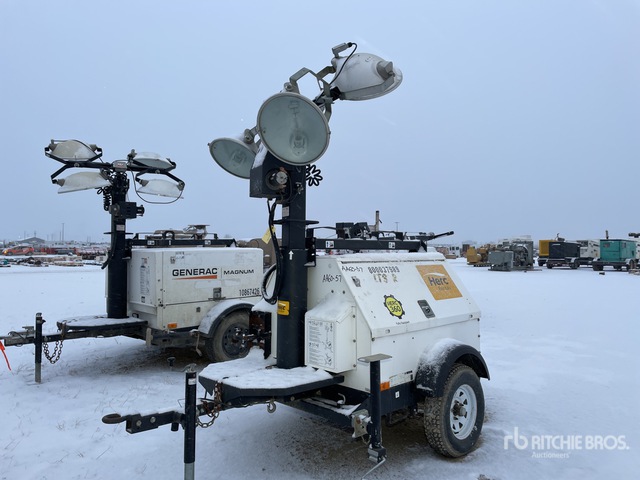 2014 Magnum MLT4080KV 8 kW Light Tower | Ritchie Bros. Auctioneers