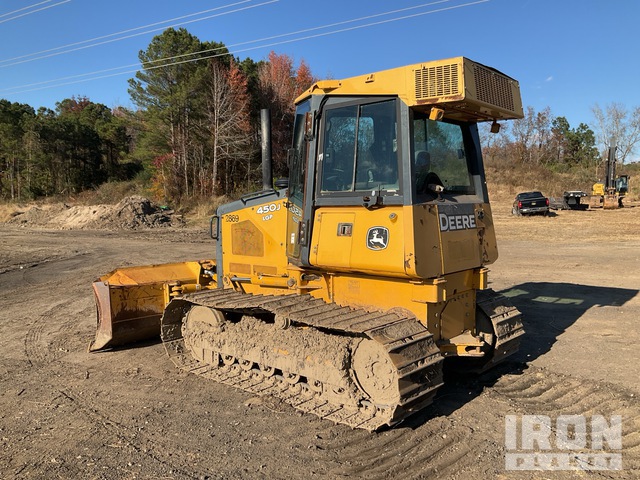 2008 John Deere 450J LGP Crawler Dozer in Elm City, North Carolina ...