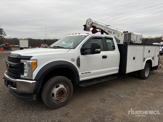 2017 Ford F-550 4x4 Extended Cab Service Truck | Ritchie Bros. Auctioneers