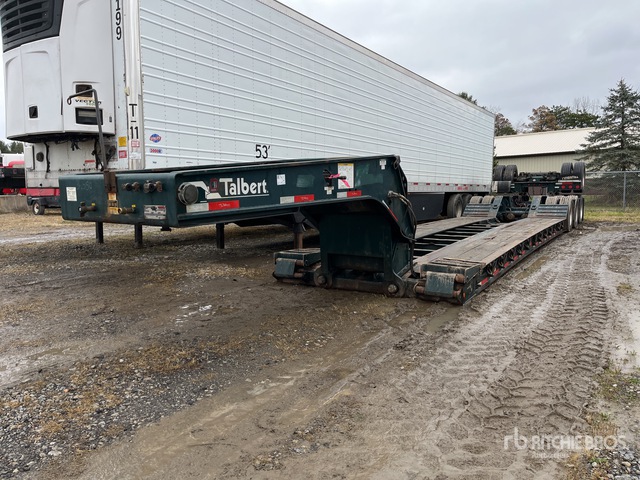 2015 Talbert T(4)55CC-HRG-T1 Tri/A Removable Gooseneck Low Loader ...
